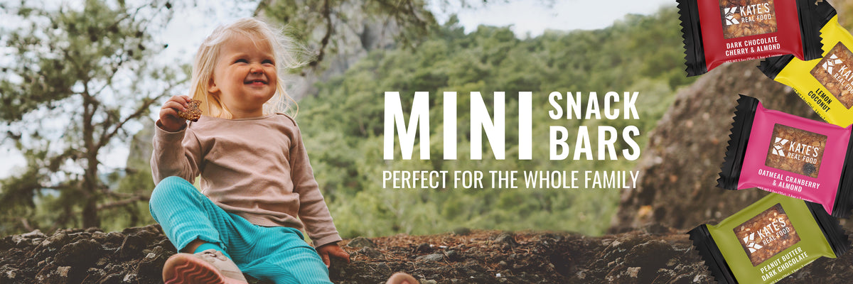 Organic Mini Snack Bars | Gluten-Free Snacks – Kate's Real Food