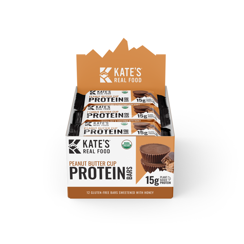 Peanut Butter Cup Protein Bars – Kate's Real Food