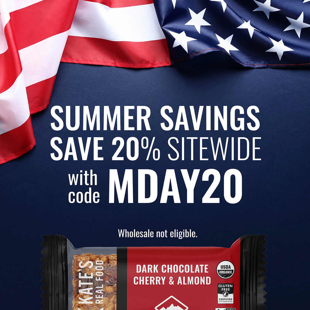 Organic Mini Snack Bars | Gluten-Free Snacks – Kate's Real Food