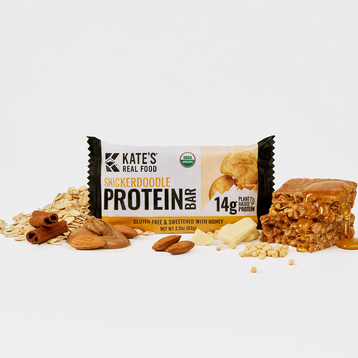 Snickerdoodle Protein Bars – Kate's Real Food